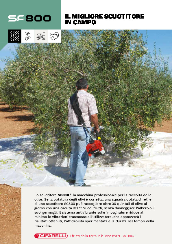 Cifarelli: Máquinas profesionales para la agricultura y la jardinería